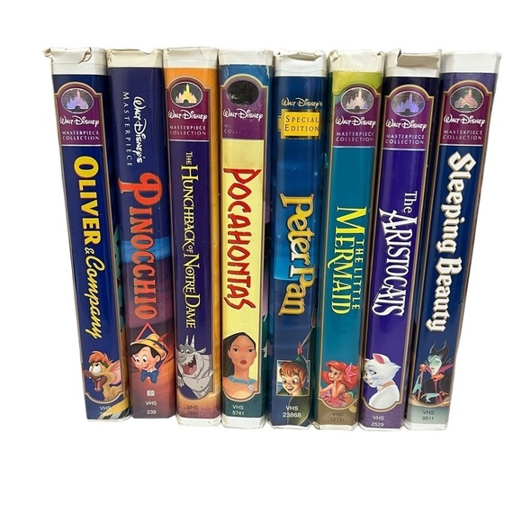 Other | Bundle Of 8 Disney Vhs Tapes | Poshmark